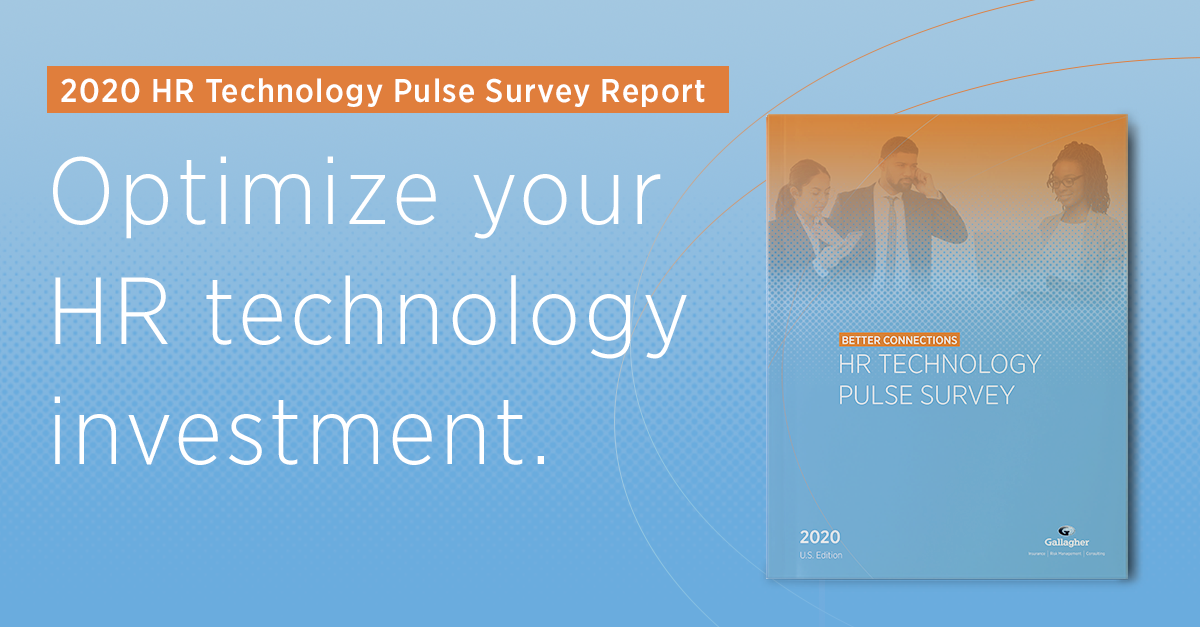 HR Technology Pulse Survey | AJG United States