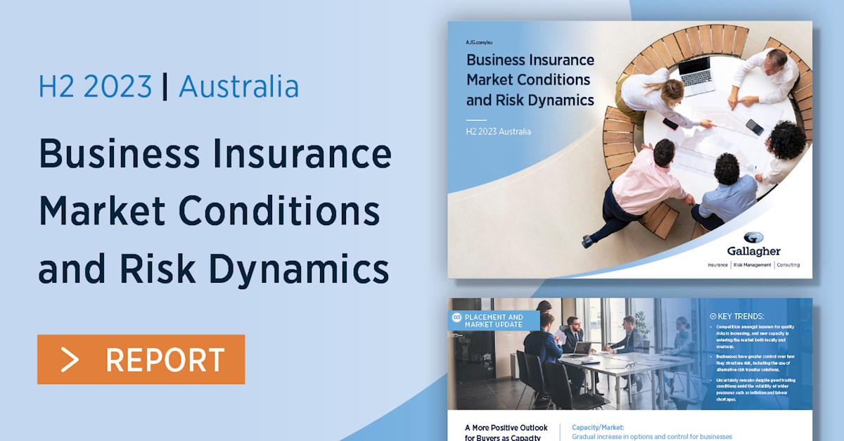 Business Insurance Market Conditions and Risk Dynamics H2 2023 | AJG ...