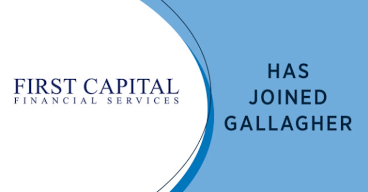 Arthur J. Gallagher & Co. Acquires First Capital Financial Services ...