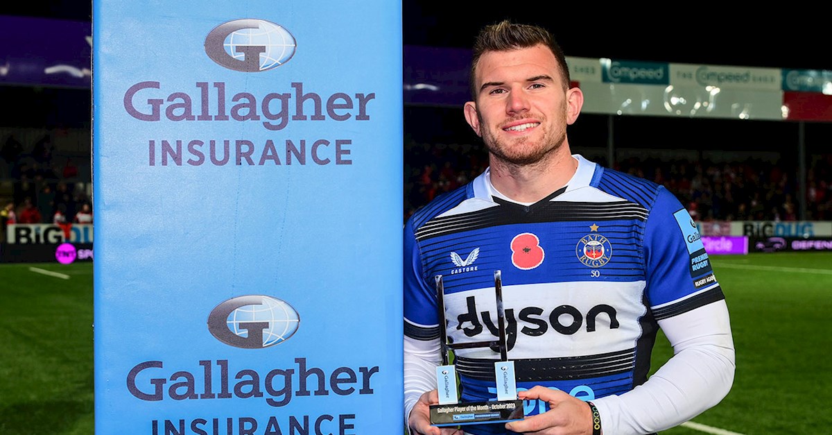Bath Rugby’s Ben Spencer wins Gallagher Player of the Month for October ...